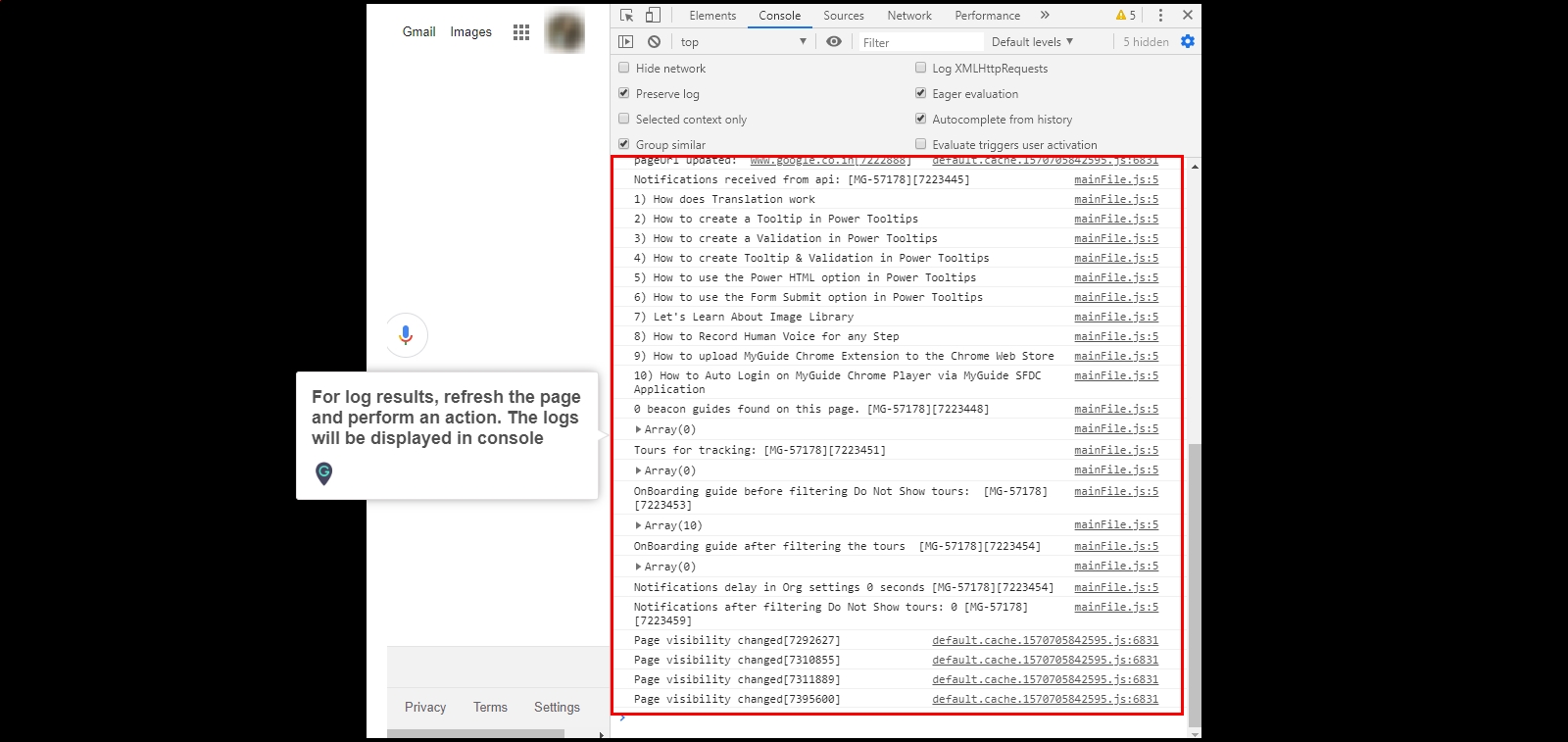 How To Use Console Debugging With Myguide A Guide By Myguide