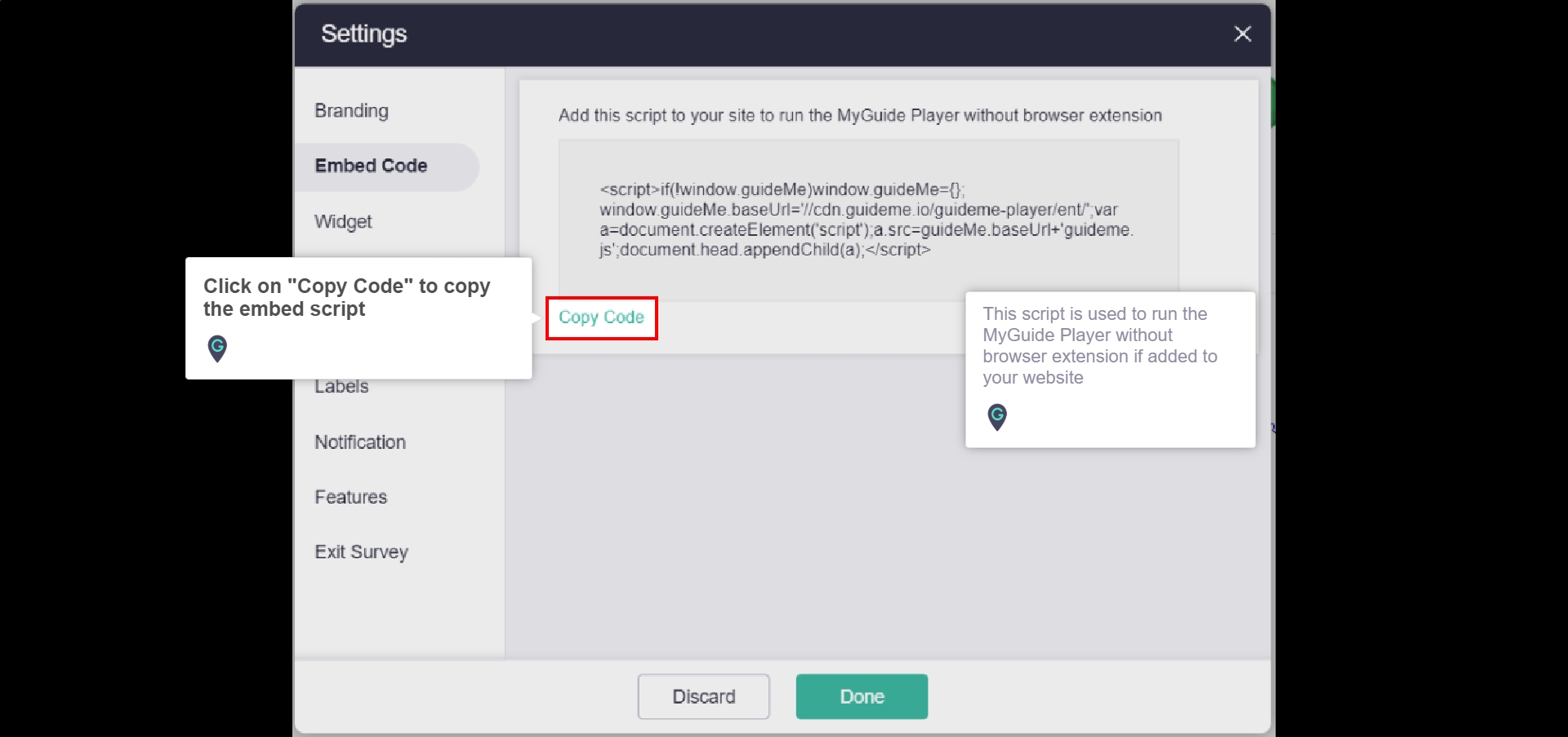 Where To Get The Embed Code A Guide By MyGuide