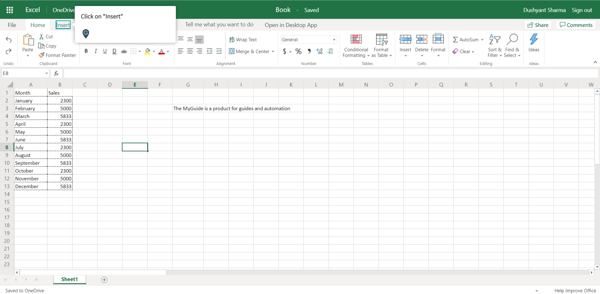 How To Insert A Picture In MS Excel Online A Guide By MyGuide