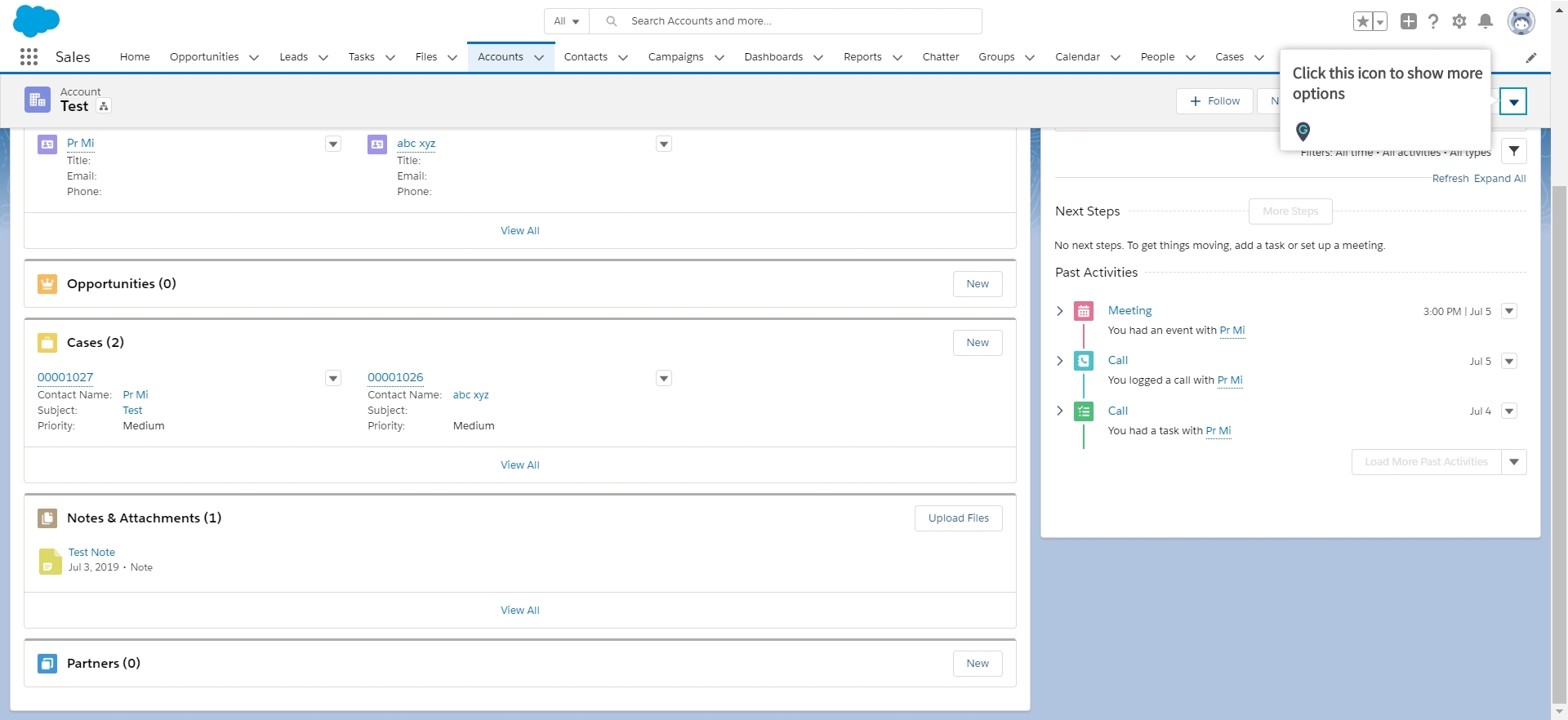 How To Add A New Opportunity Under Accounts In Salesforce Lightning A Guide By Myguide