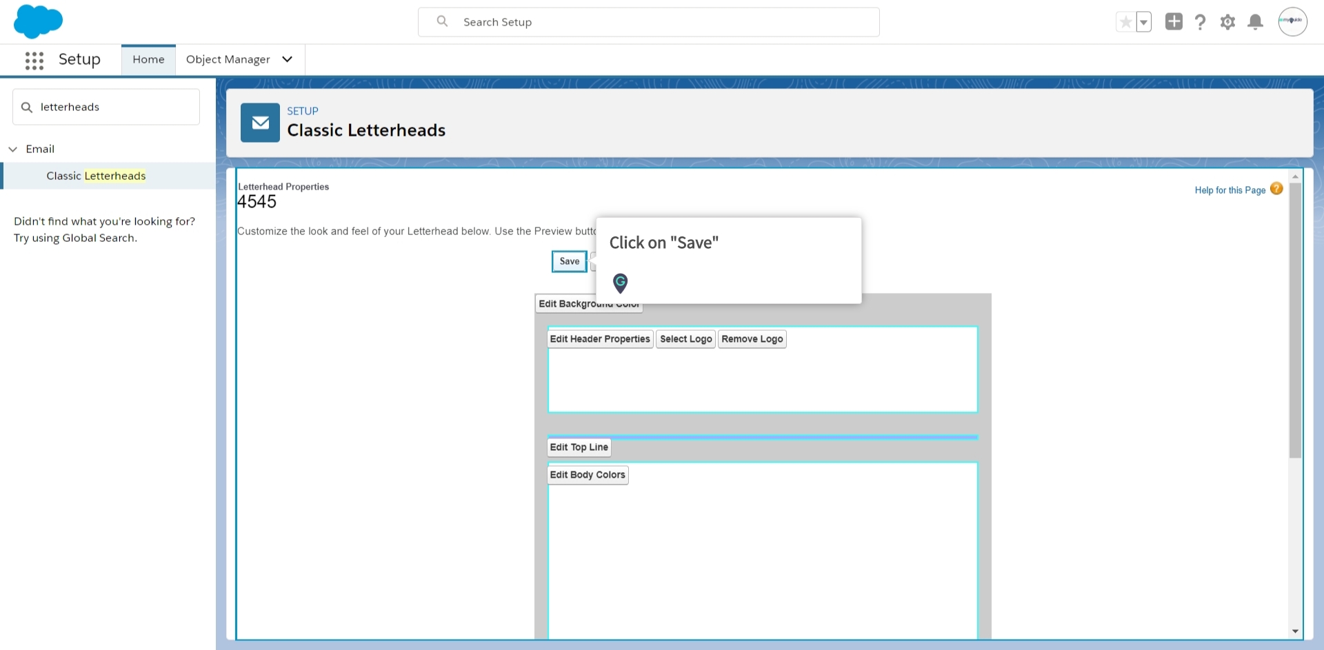 How To Create A Letterhead In Salesforce Lightning A Guide By Myguide