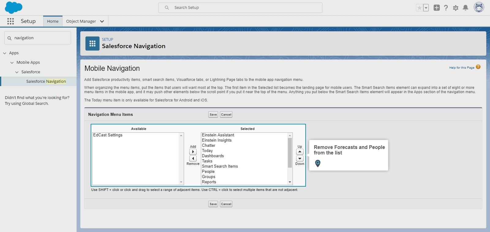 How To Customize The Navigation Menu In Salesforce Lightning A Guide