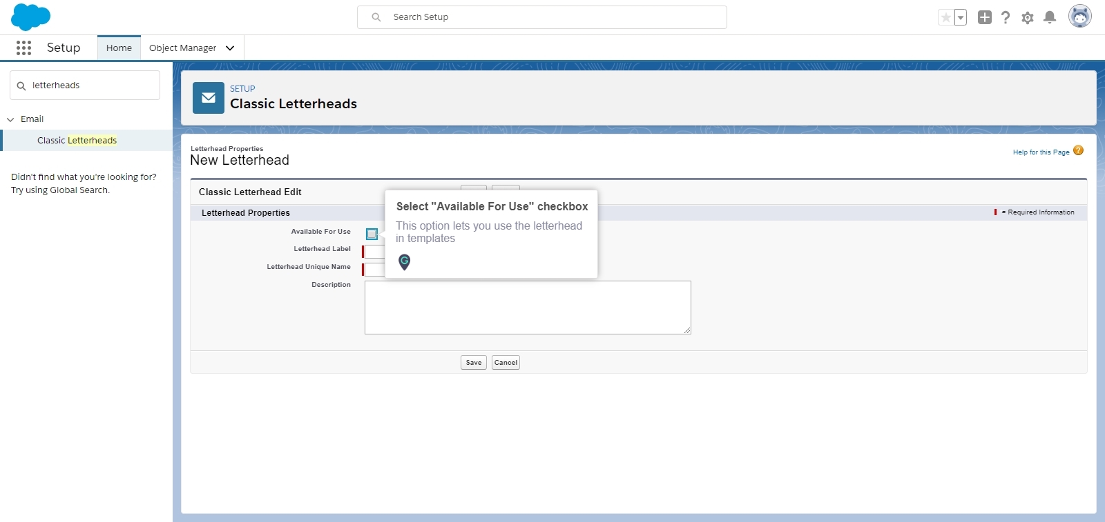 How To Create A Letterhead In Salesforce Lightning A Guide By Myguide
