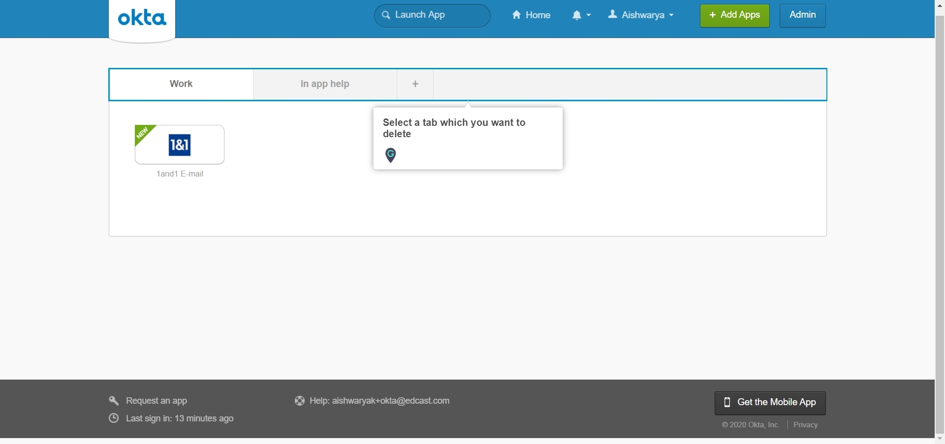 How To Delete A Tab From Your Workspace In Okta A Guide By MyGuide